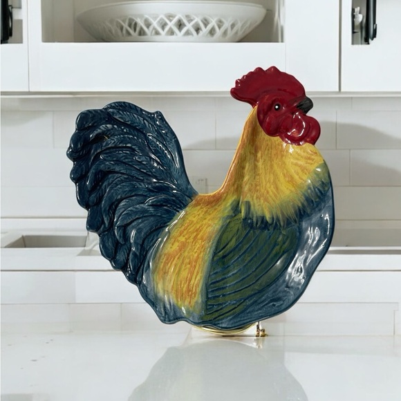Ceackker | Accents | Rooster Plate Cracker Barrel Exclusive Decorative ...